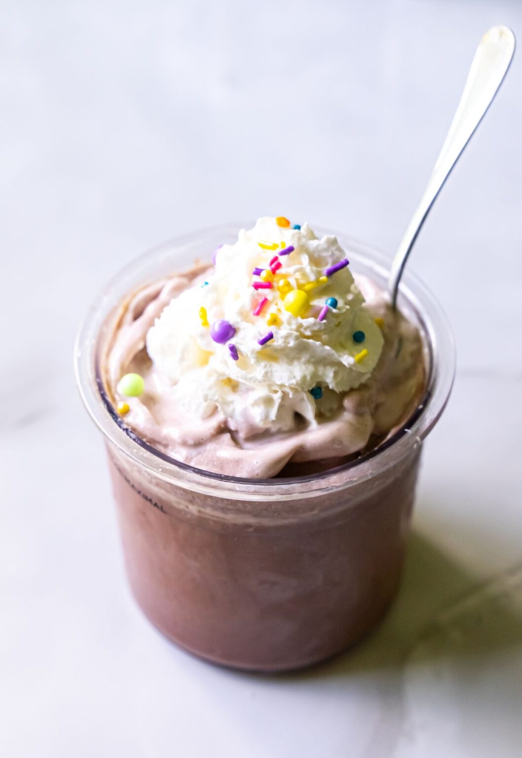 Ninja Creami High Protein Chocolate Ice Cream - Give a Girl a Spoon